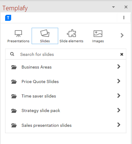 How the search function works? – Templafy One Help center