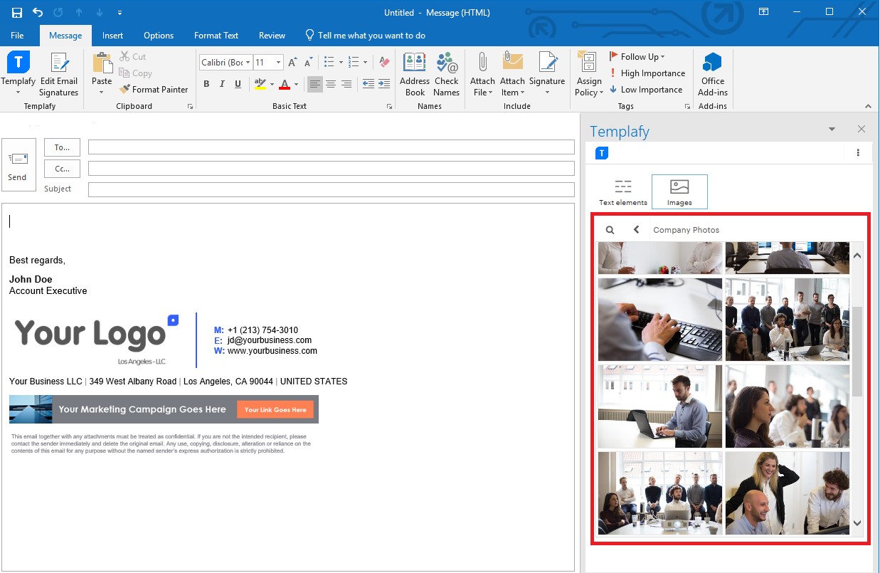 How to use the Image Library in Word, PowerPoint and Outlook ...