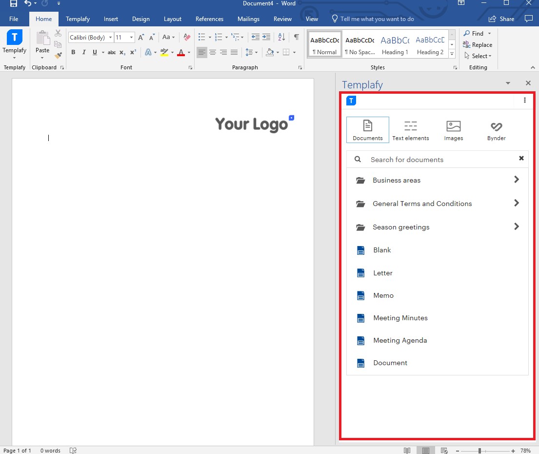 How to access your company templates directly in Microsoft Office ...