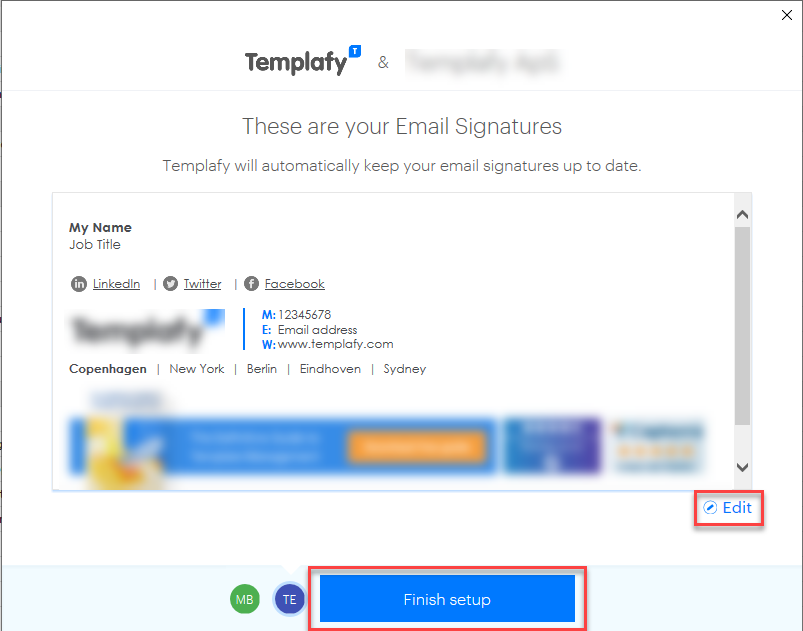 How to edit email signature in Outlook? – Templafy One Help center