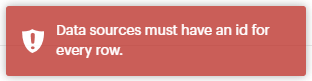 Error message when uploading data sources – Templafy One Help center