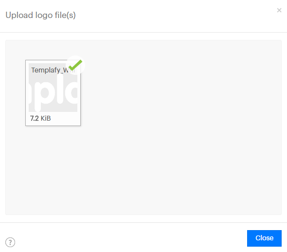 How to upload new company logos – Templafy One Help center