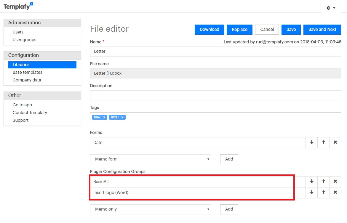 What is the File Editor? – Templafy One Help center