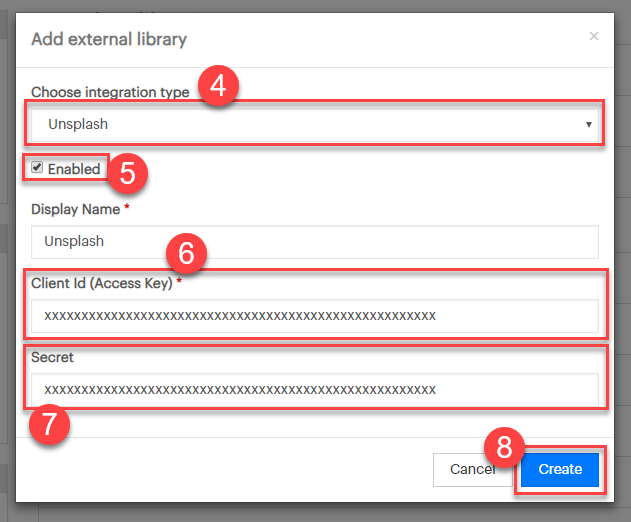 How to setup Unsplash integration – Templafy One Help center