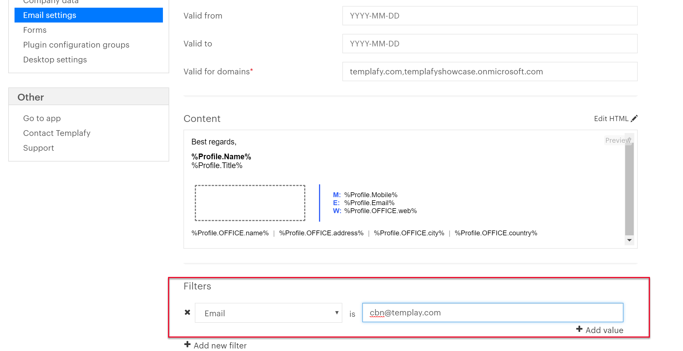 How to test new email signatures (without affecting all users ...
