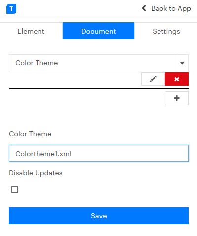 Upload and apply a color theme – Templafy One Help center