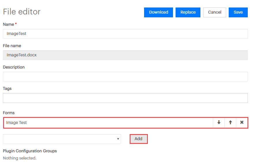 Image insertion – Templafy One Help center