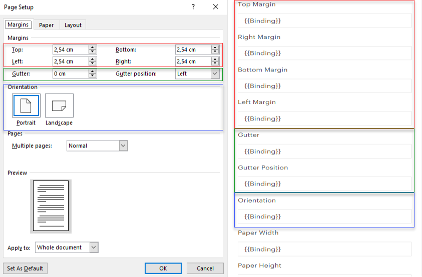 Page Setup – Templafy One Help center