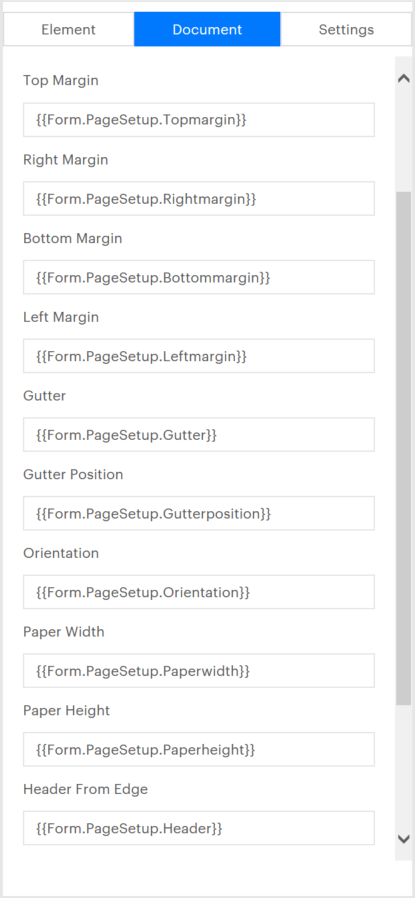 Page Setup – Templafy One Help center