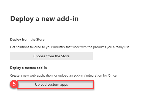 How To Deploy Templafy Library Web Add In With Manifest File