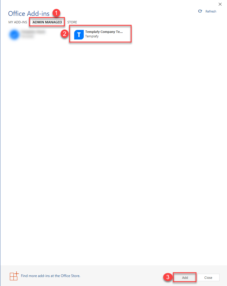 How To Deploy Templafy Library Web Add In With Manifest File Templafy One Help Center